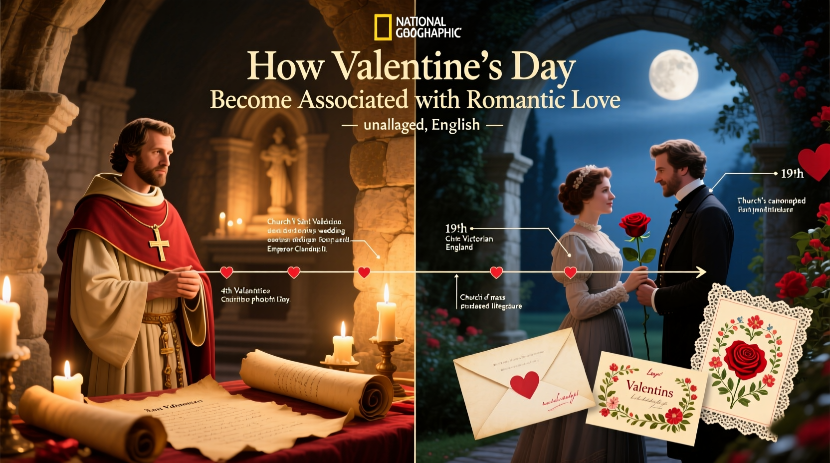 How Valentine's Day Became Associated with Romantic Love