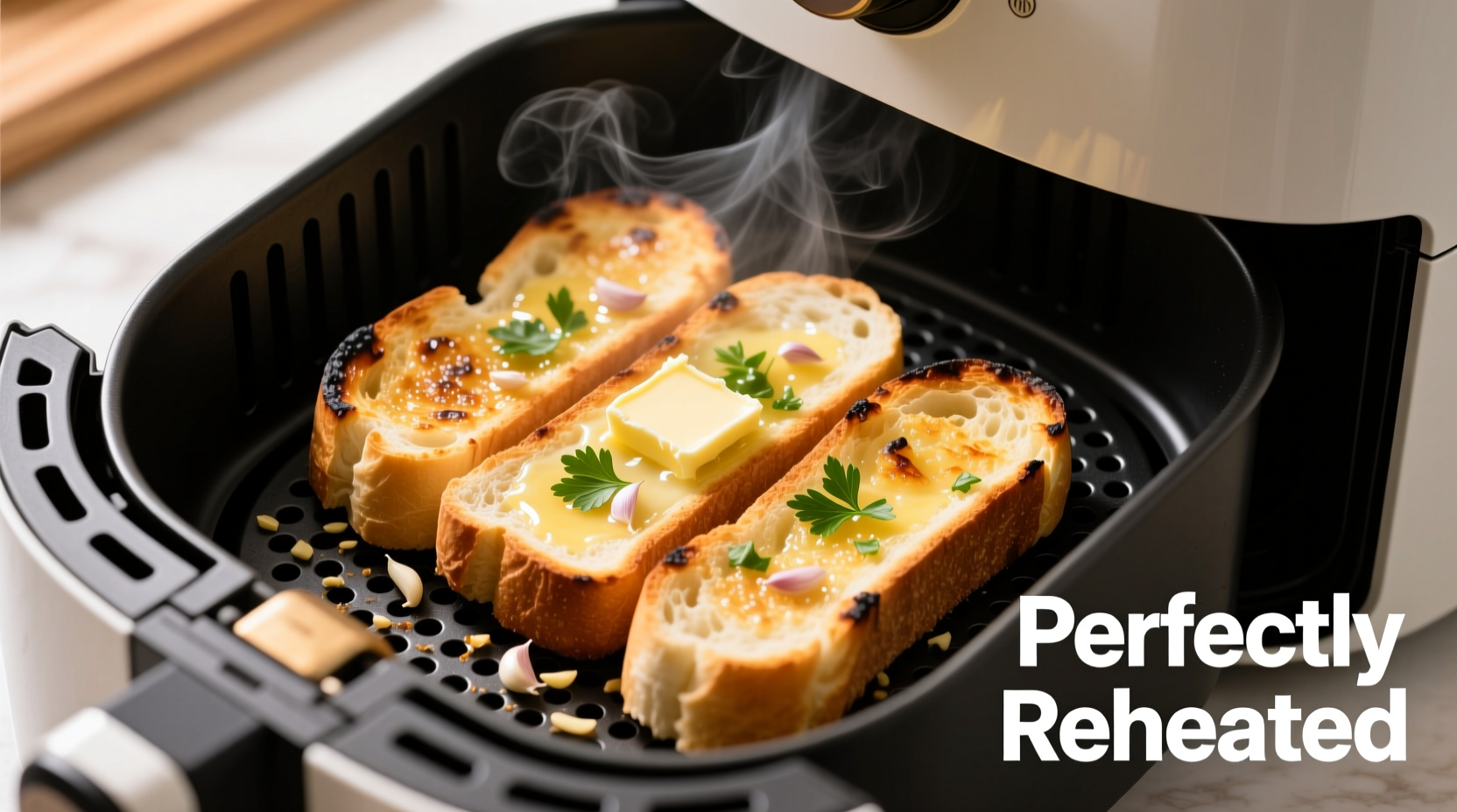 Como Recolher Pão Alho no Air Fryer: Método Garantido