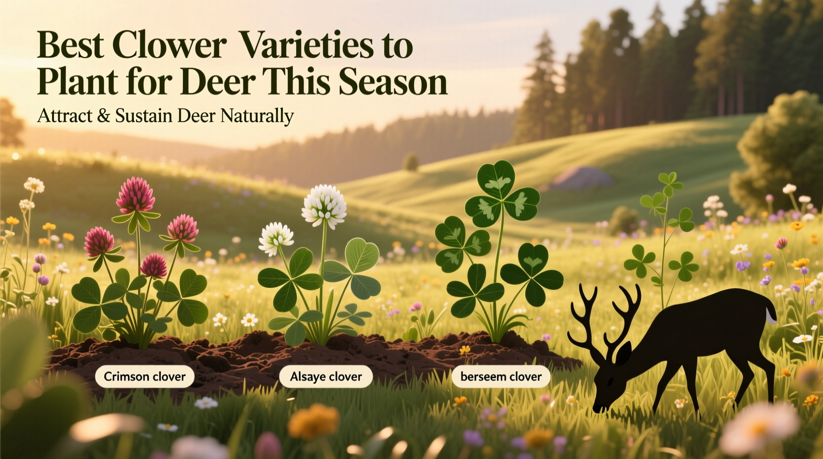 Guide To The Best Clover To Plant For Deer This Season