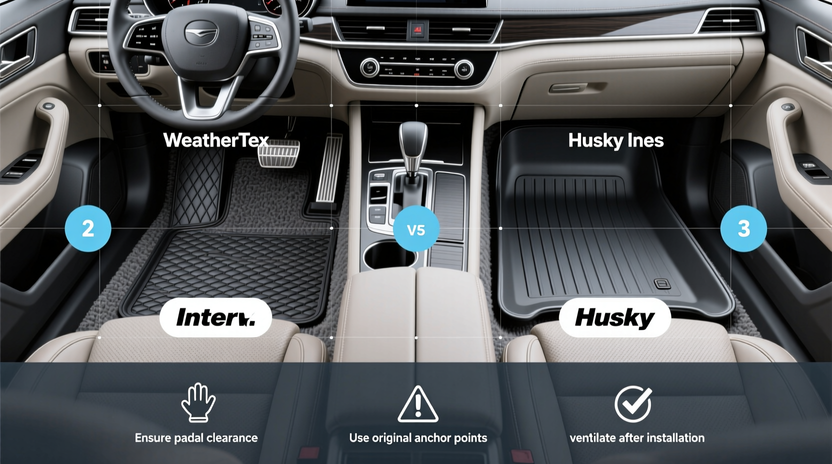 weathertech vs husky buying guide: how to choose the right floor liners
