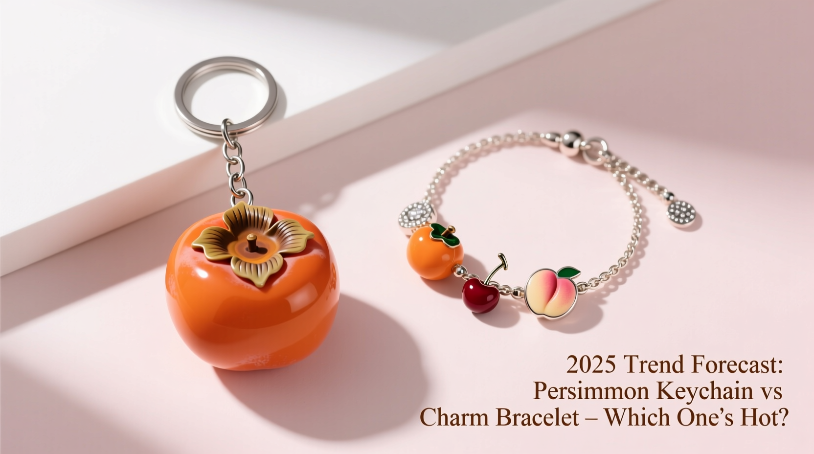Persimmon Keychain Vs Charm Bracelet Which Ones Trending For 2025