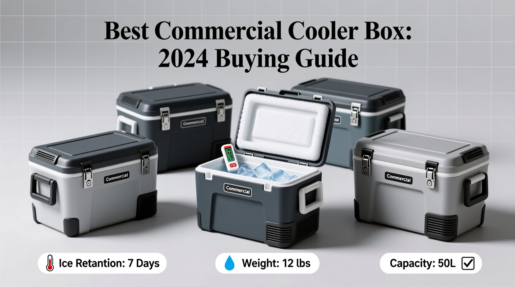 How to Choose the Best Commercial Cooler Box: A Complete Buying Guide