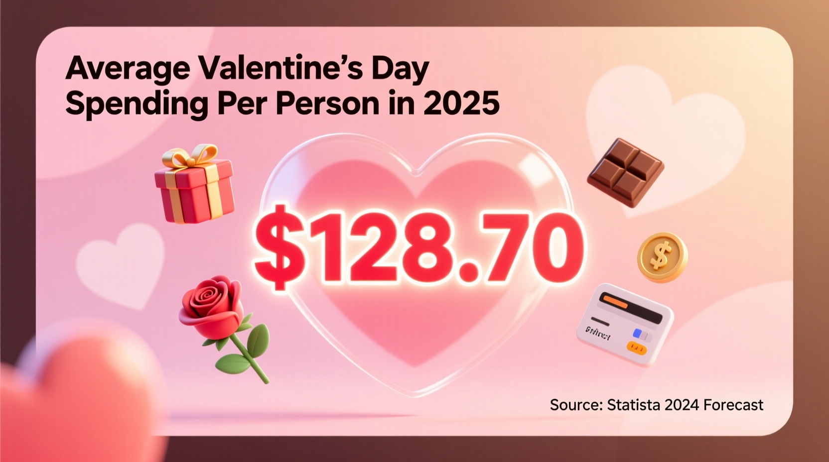 Average Valentine's Day Spending Per Person in 2025