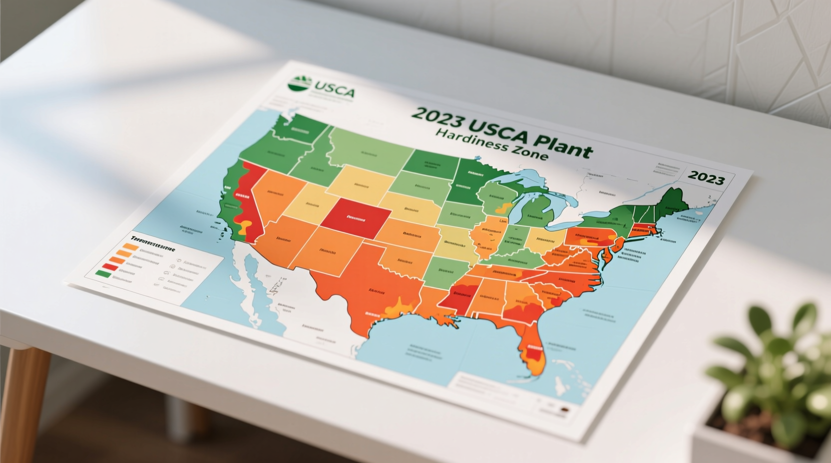 USDA Plant Hardiness Map Guide for Small-Space Gardens
