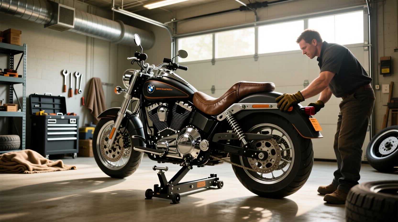 How to Choose a Motorcycle Jack for Tire Changes