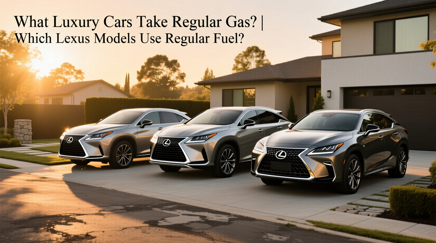 Which Lexus Cars Use Regular Gas? A Practical Guide