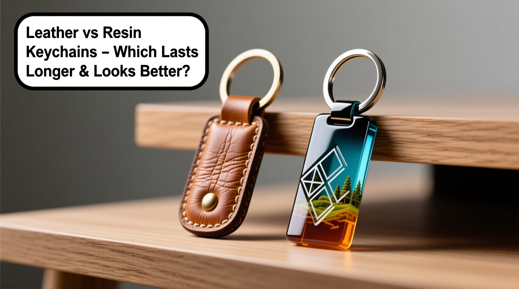 Leather Vs Resin Keychains Which One Actually Lasts Longer And Looks Better