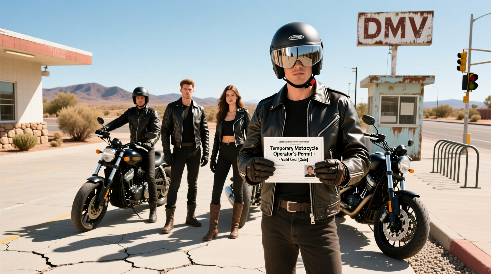 How to Ride Legally with a Temporary Motorcycle License in the US