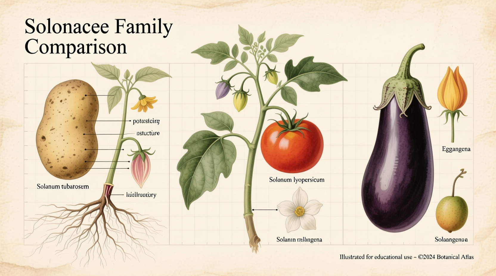 Potato Family Facts: Solanaceae vs Sweet Potato Myths