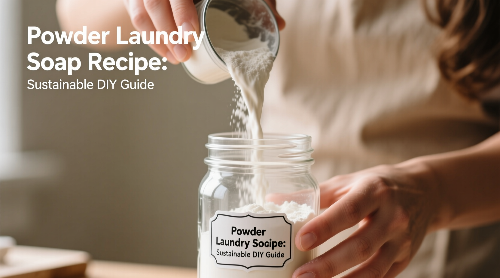 Powder Laundry Soap Recipe: Sustainable DIY Guide