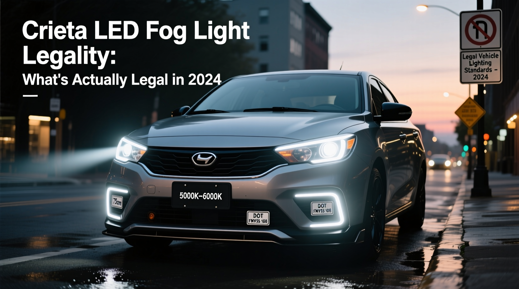 Creta LED Fog Light Legality: What's Actually Legal in 2024
