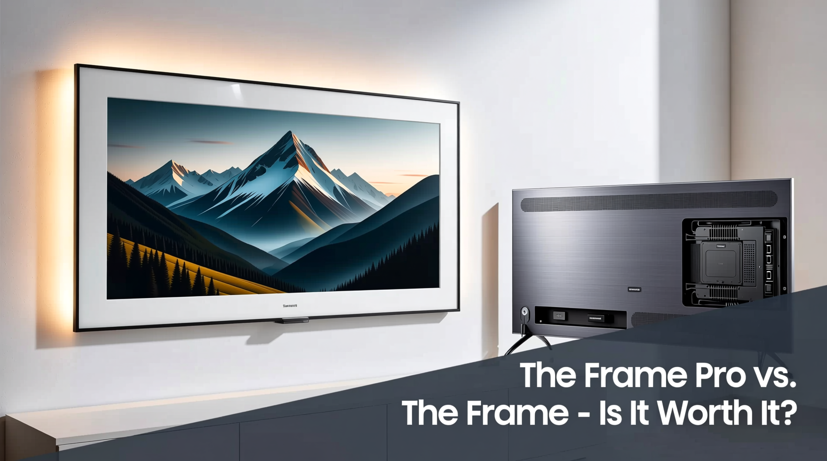 Samsungs The Frame Pro Vs The Frame Is The Pro Worth The Extra Cash
