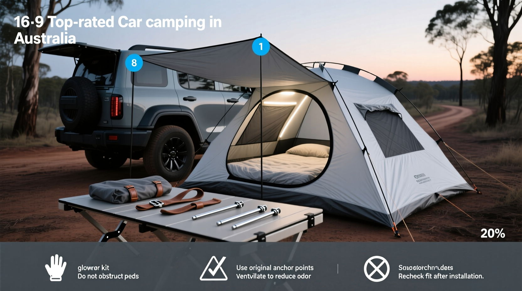 How to Choose Best Car Camping Tents Australia: Buying Guide