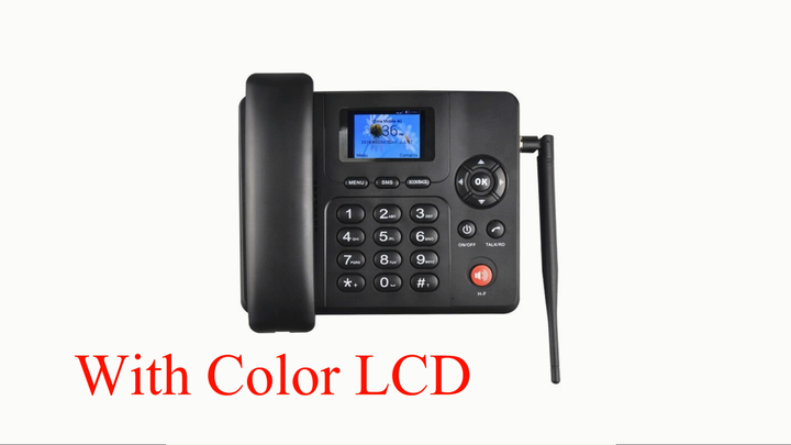 4G VoLTE Fixed Wireless Desk Phone ETS-6688 with WiFi Hotspot & FM ...