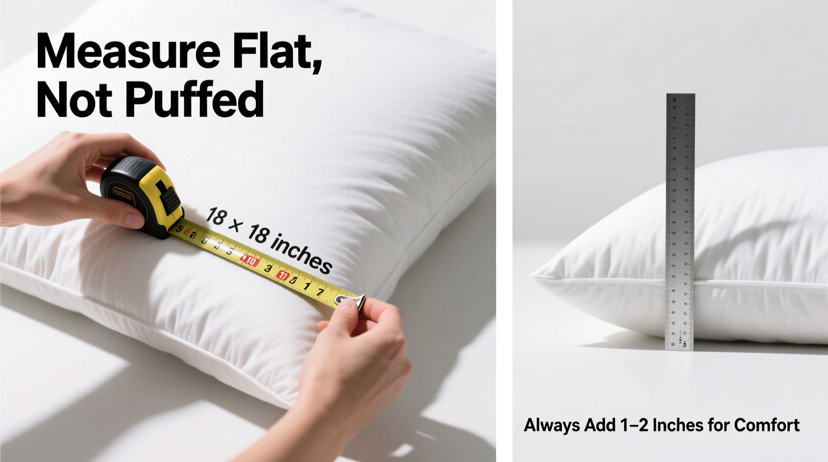 How To Accurately Measure Your Pillow Insert For A Flawless Fit Every Time