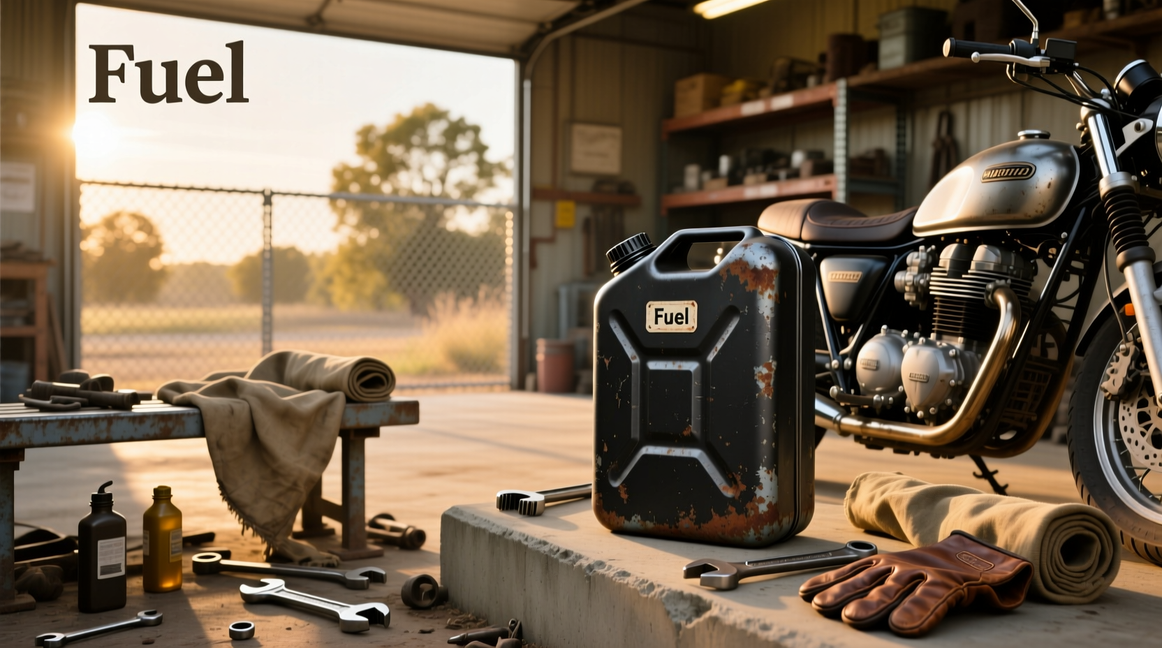 How to Carry a Jerry Can on a Motorcycle Safely