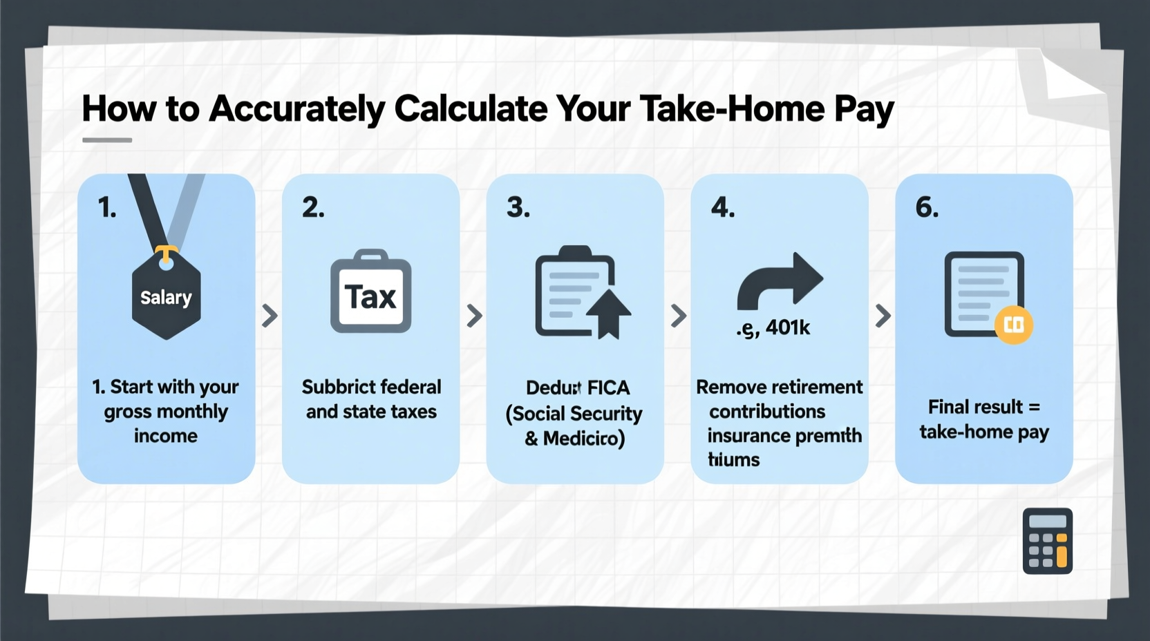 How To Accurately Calculate Your Take Home Pay A Step By Step Guide