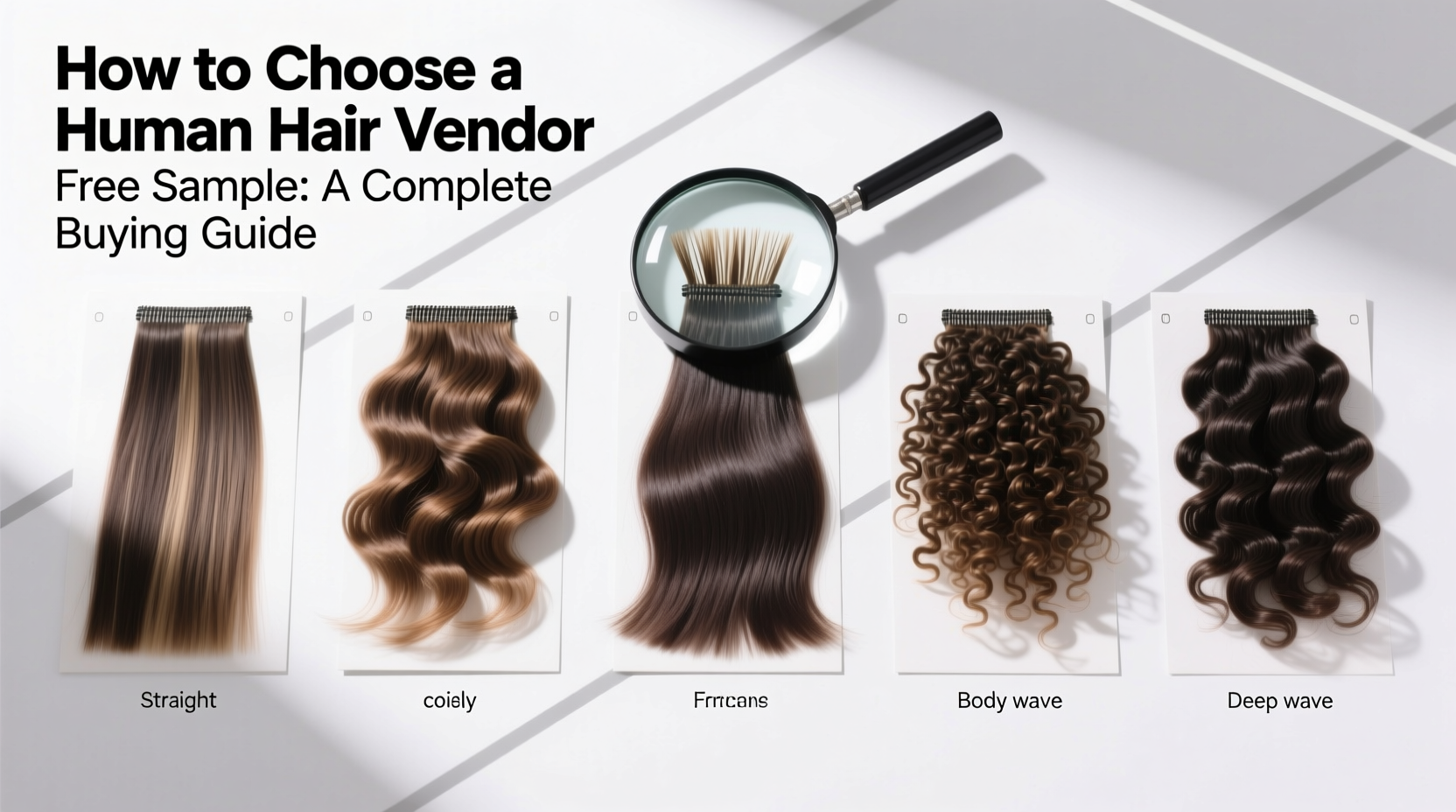 How to Choose a Human Hair Vendor Free Sample: A Complete Buying Guide