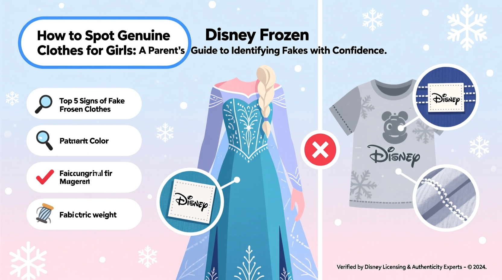 A Parents Guide To Identifying Genuine Disney Frozen Clothes For Girls ...