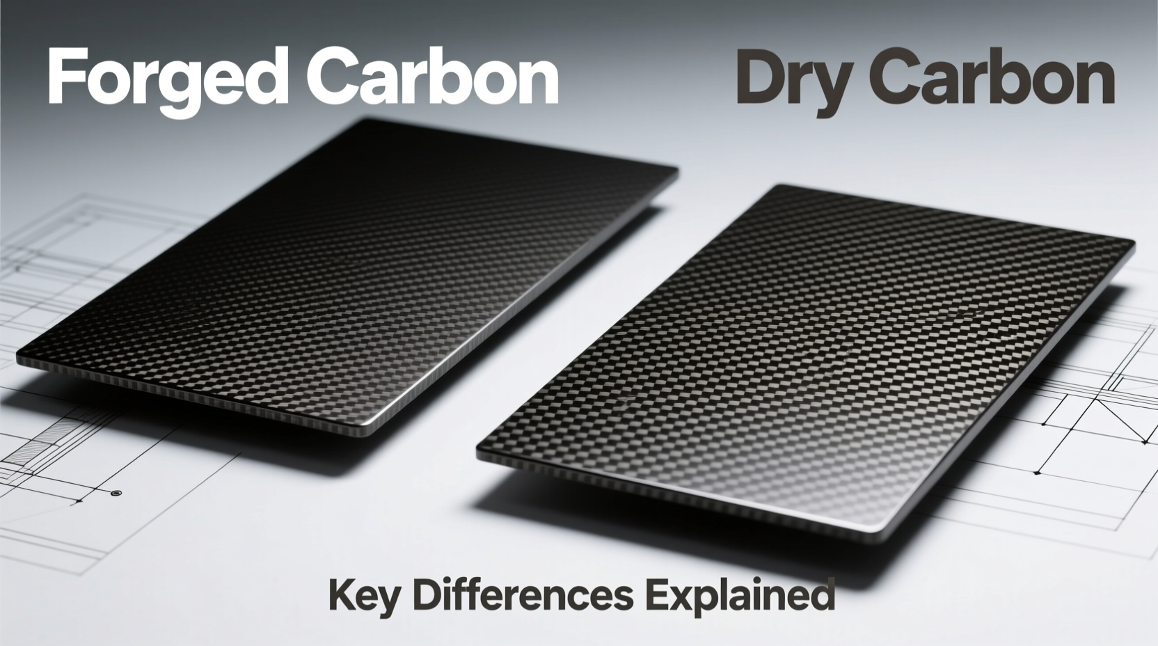 Forged Carbon vs Dry Carbon: Key Differences Explained