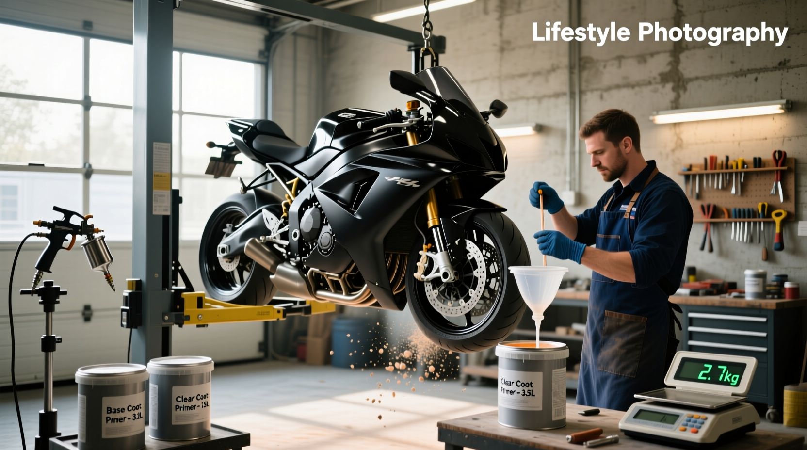 How to Calculate Paint for a Motorcycle Respray – A Practical Guide