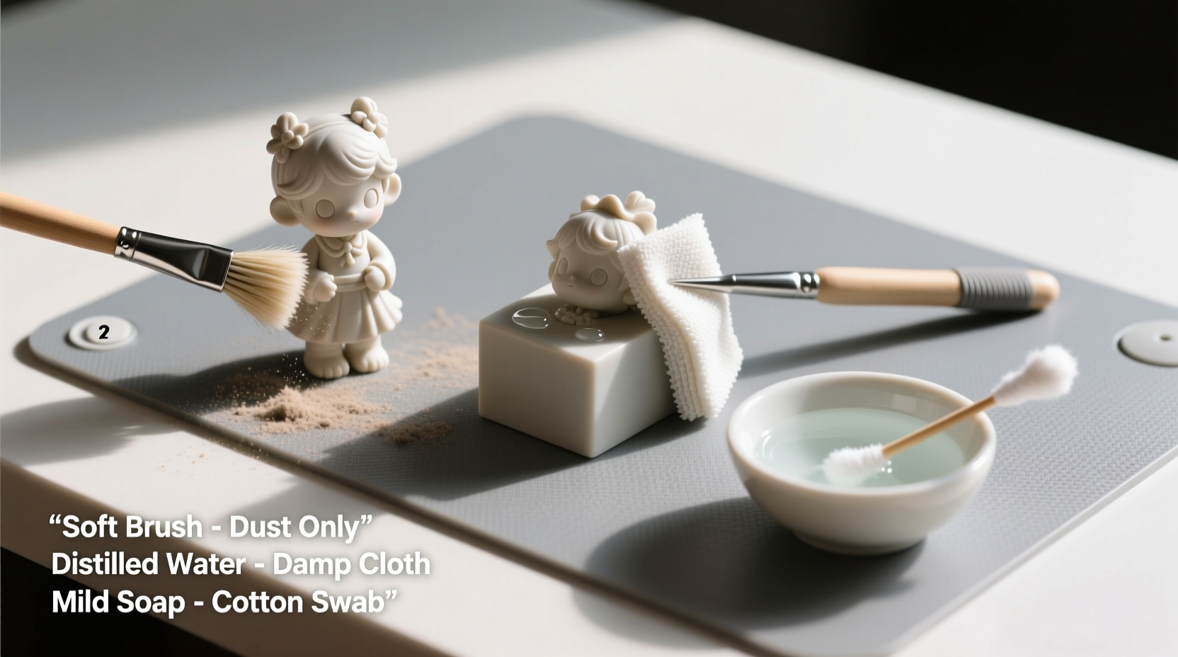 Safe And Effective Methods To Clean Resin Figurines Without Damage