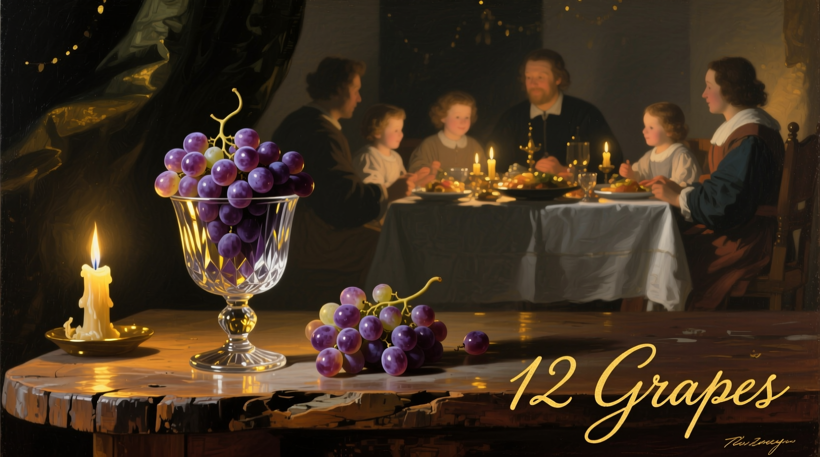 The Meaning of Eating Grapes on New Year's Eve