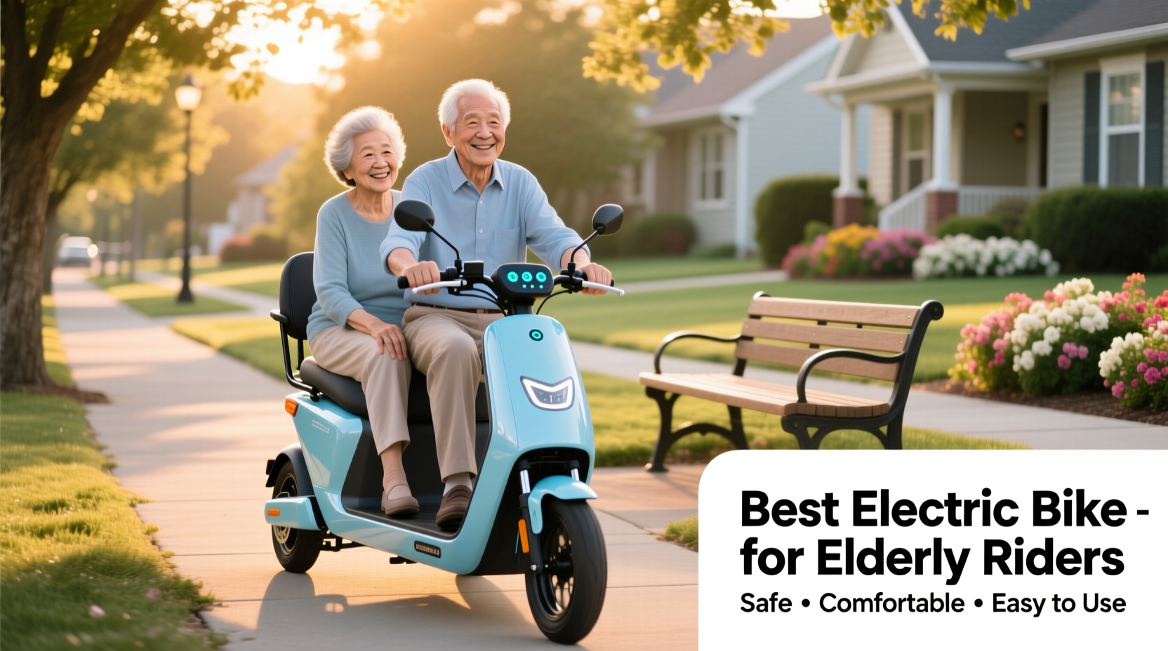 How to Choose the Best Electric Bike One Unit Small Size 3 Wheel for Elderly Riders