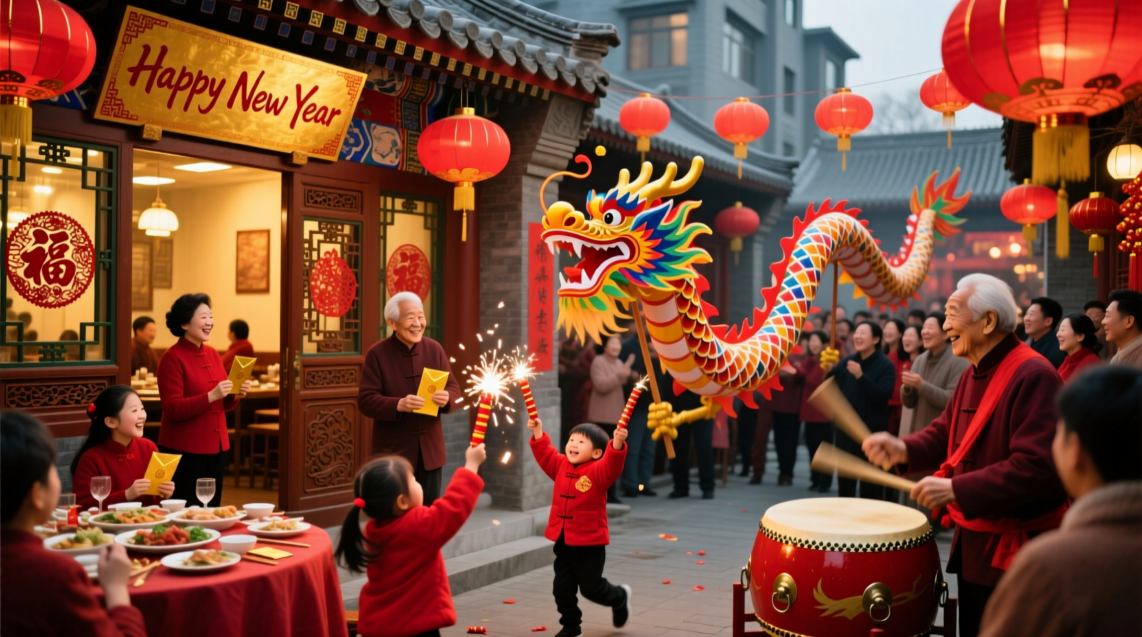 How Chinese Celebrate the Chinese New Year