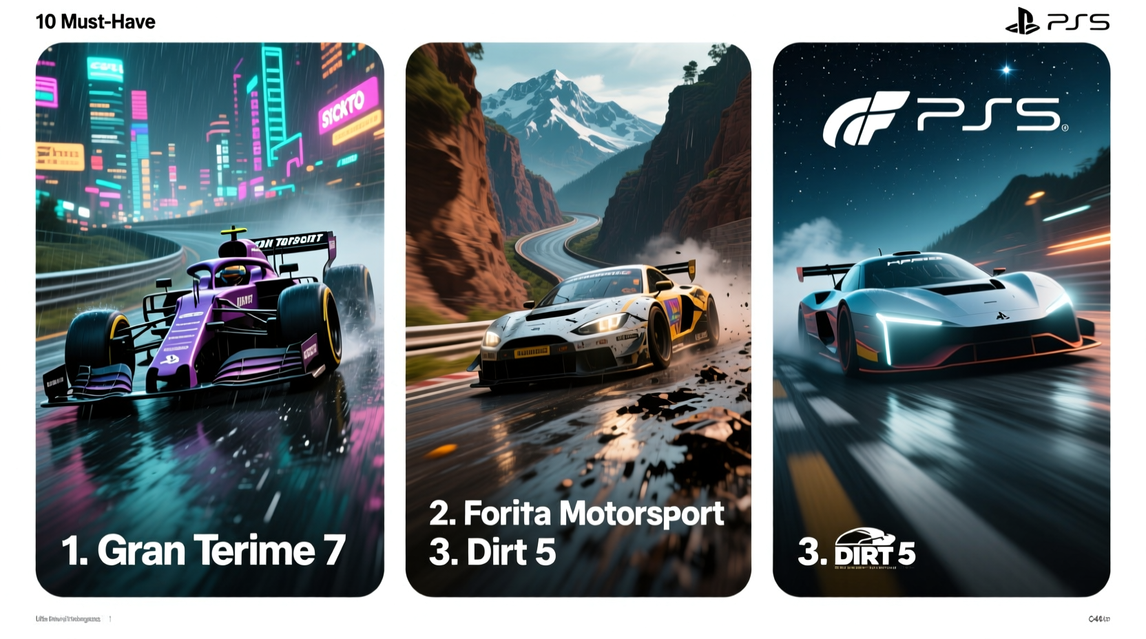 Top 10 Best Car Games On Ps5 Must Have Picks For Every Racer