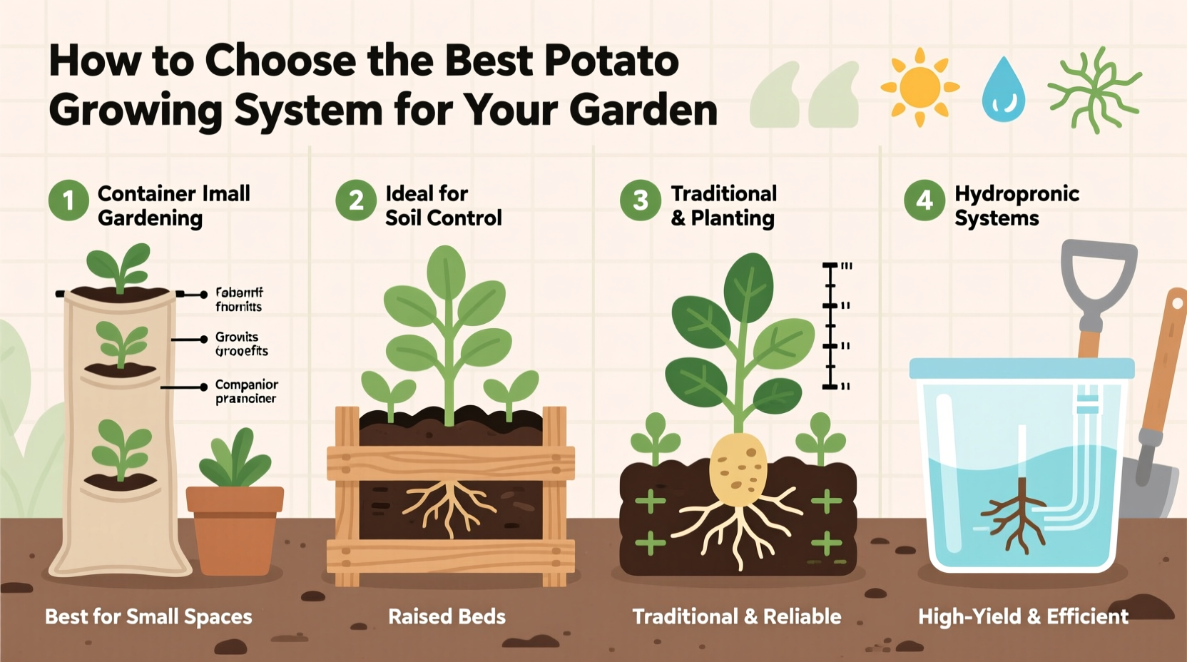 How to Choose the Best Potato Growing System for Your Garden