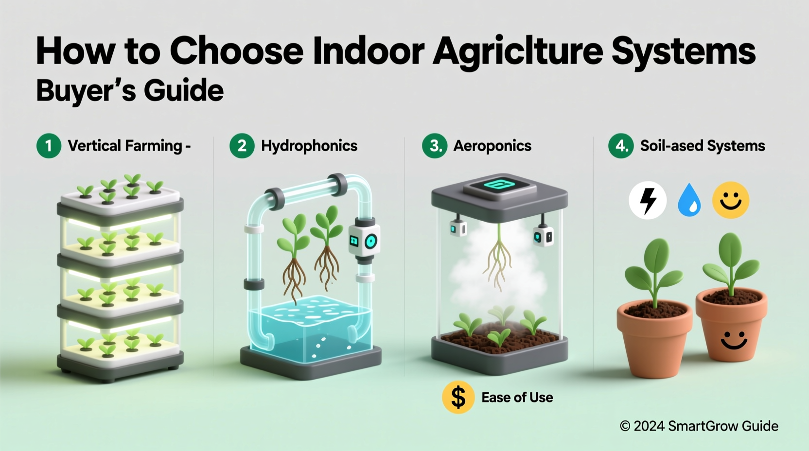 How to Choose Indoor Agriculture Systems: A Complete Buyer's Guide