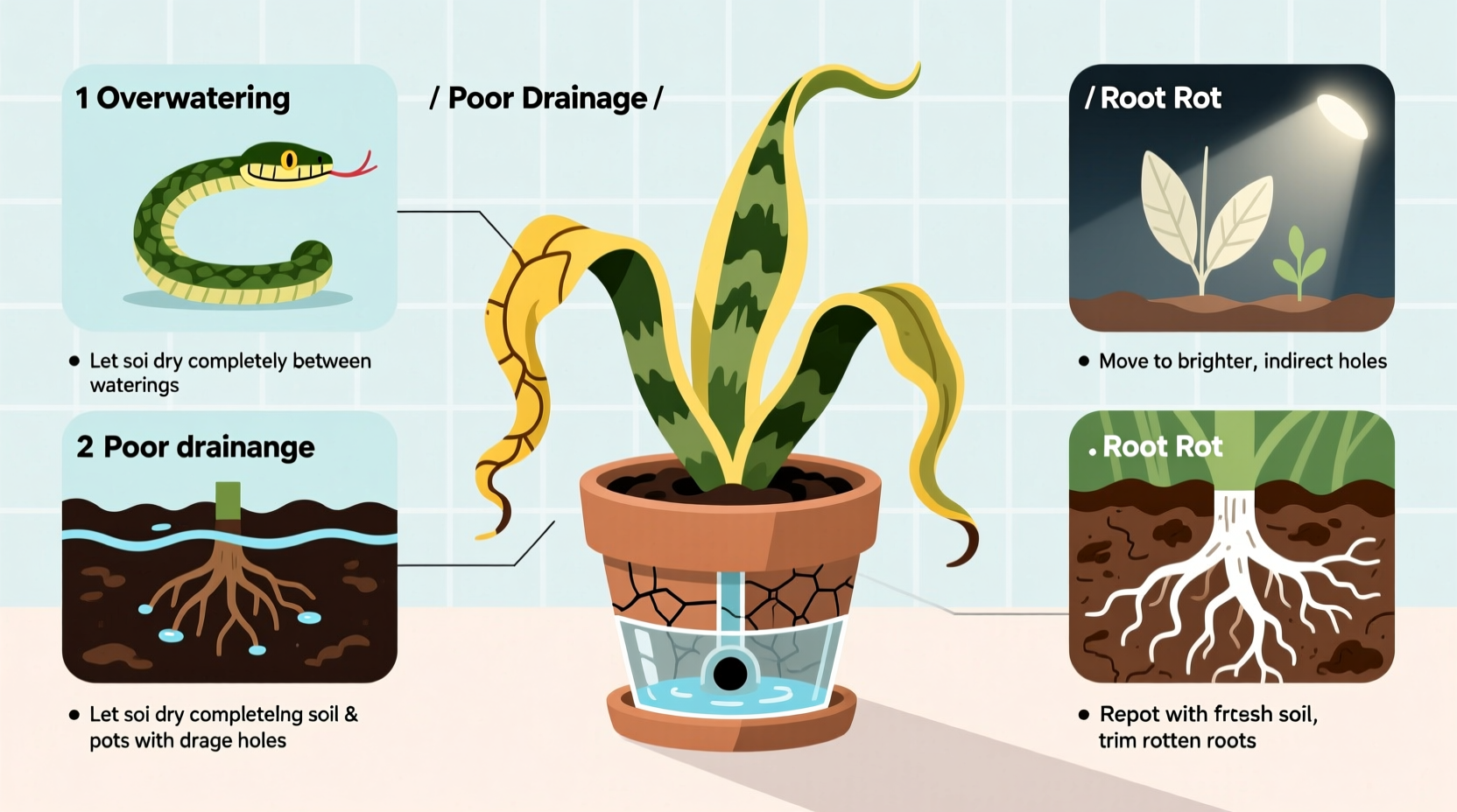 Why Is My Snake Plant Wilting? Top Causes & Fixes
