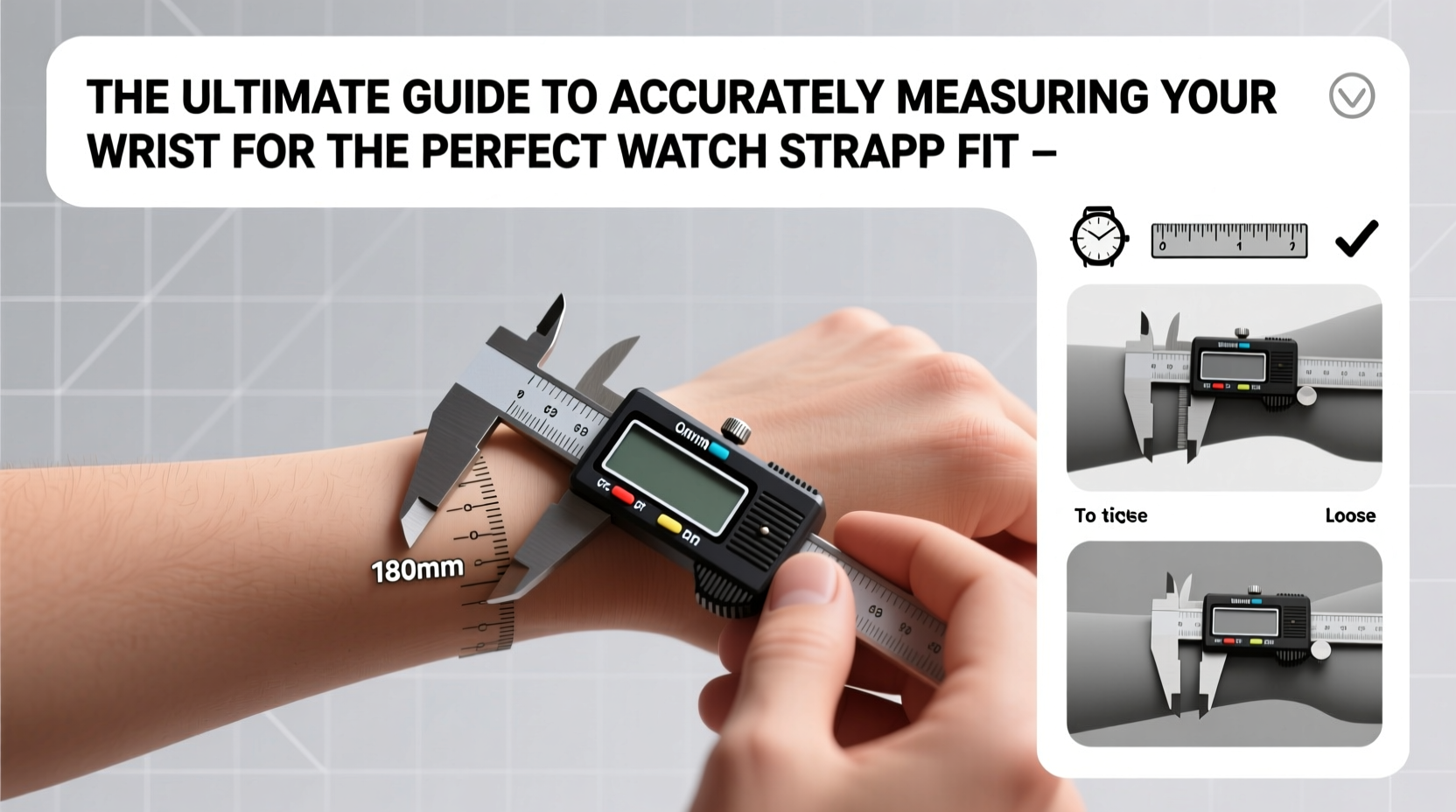 The Ultimate Guide To Accurately Measuring Your Wrist For The Perfect ...