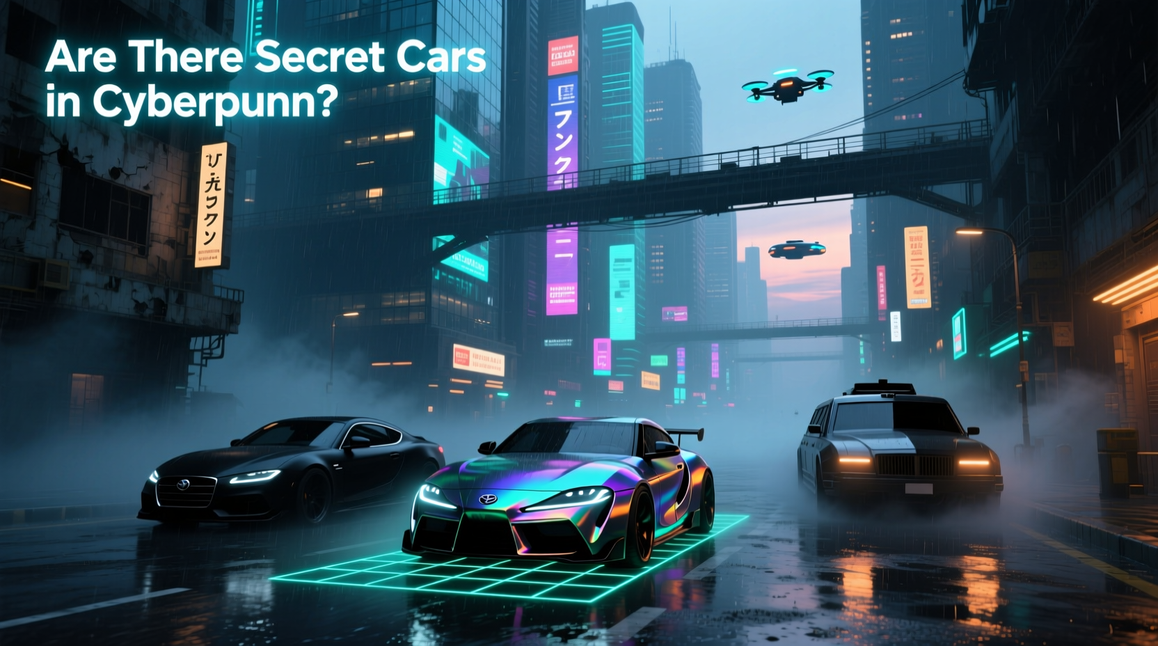 How to Find Secret Cars in Cyberpunk 2077 – Full Guide