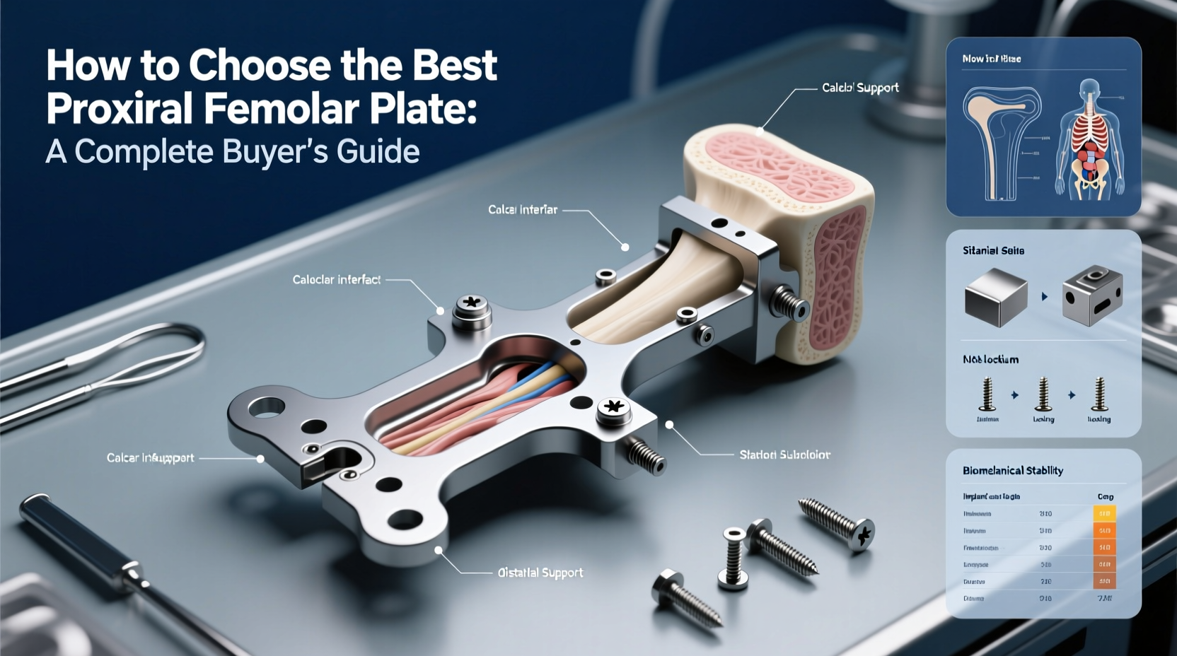 How to Choose the Best Proximal Femoral Plate: A Complete Buyer's Guide