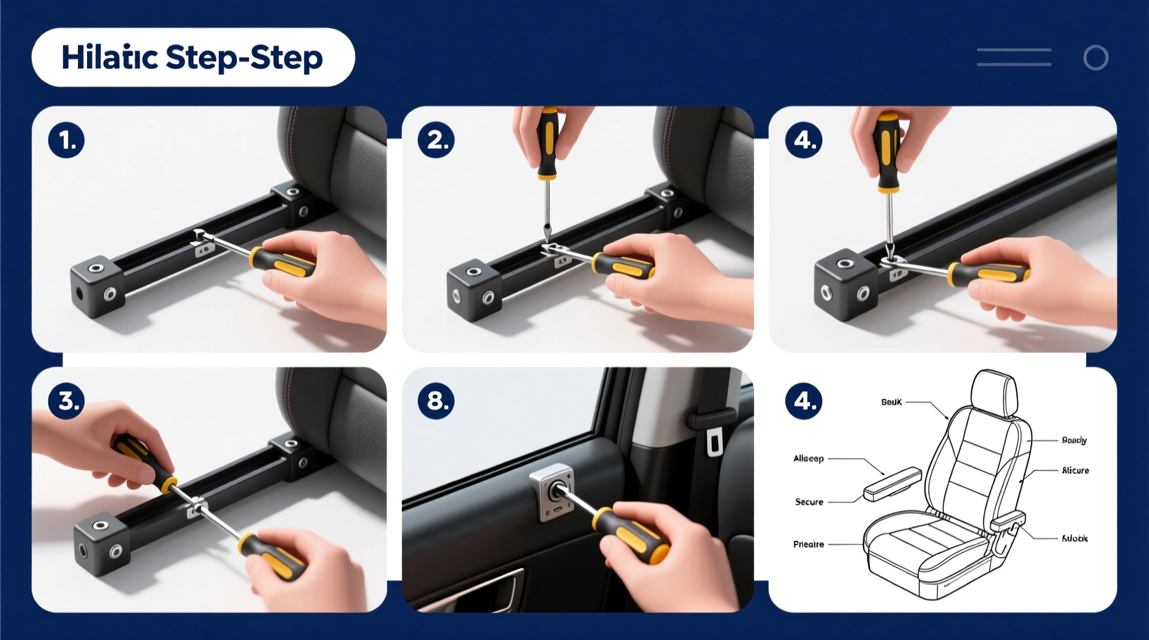 HiAce Seat Slider Installation: Full Step-by-Step Guide