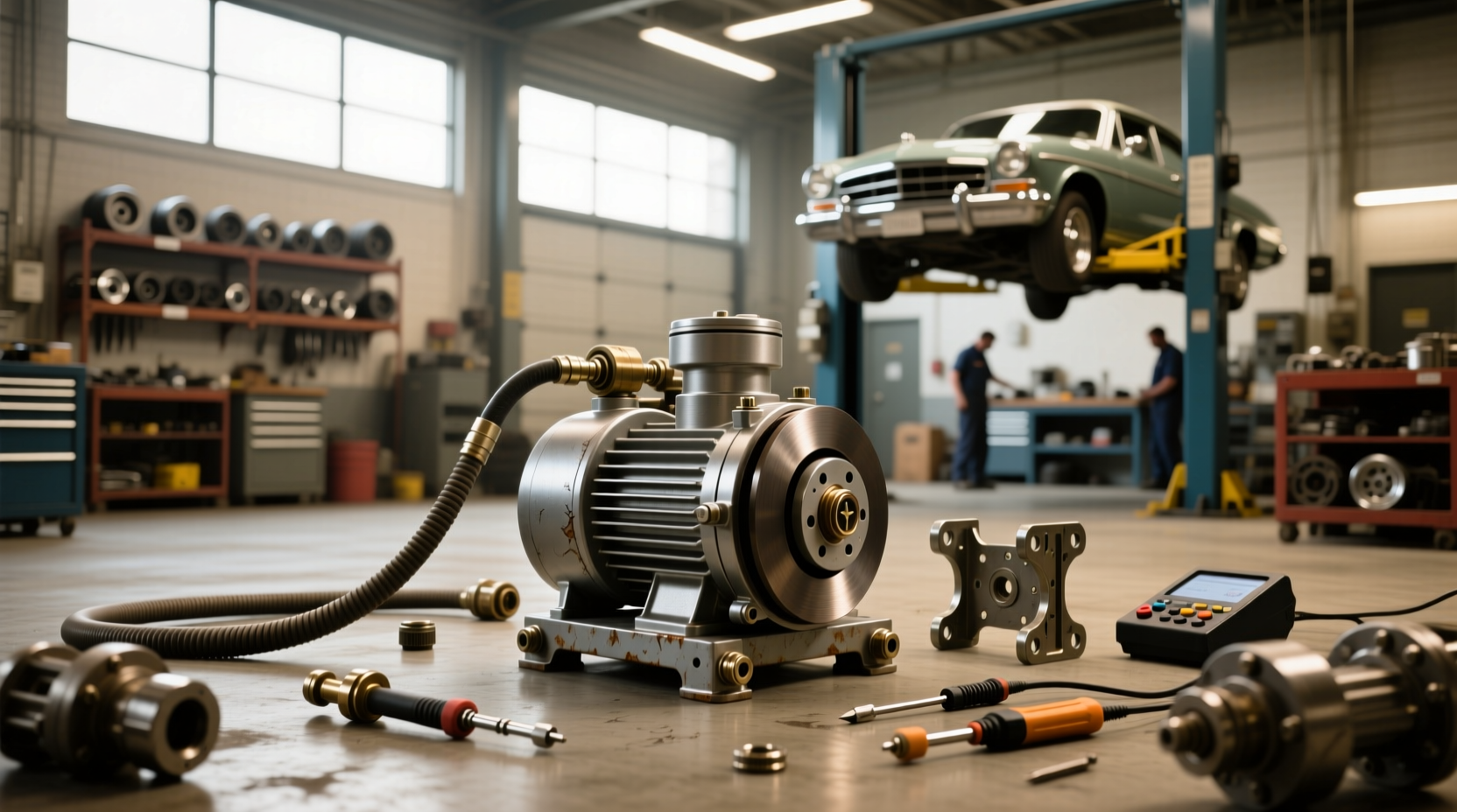 How to Diagnose and Replace Isuzu NPR Brake Booster Vacuum Pump