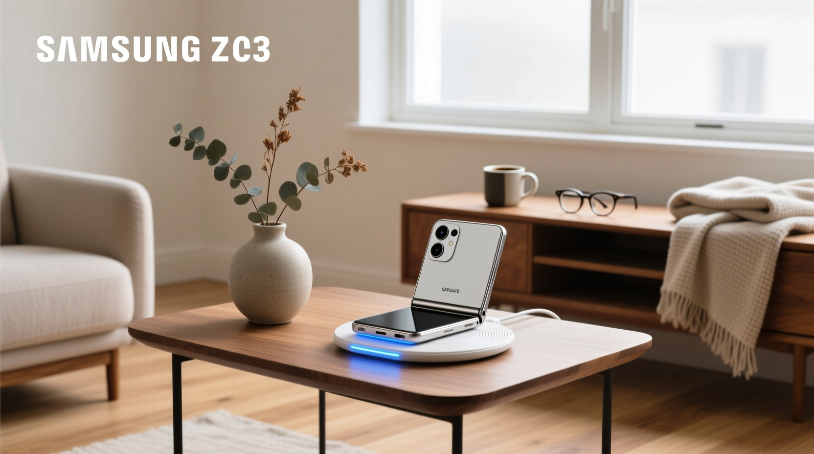 Wireless Charger Guide for Samsung Z Flip 3