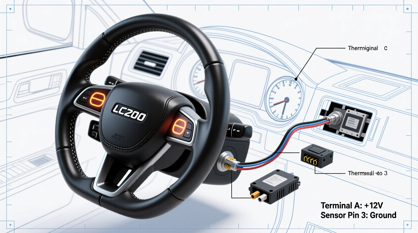 LC200 Heated Steering Wheel Install: Full OEM Retrofit Guide