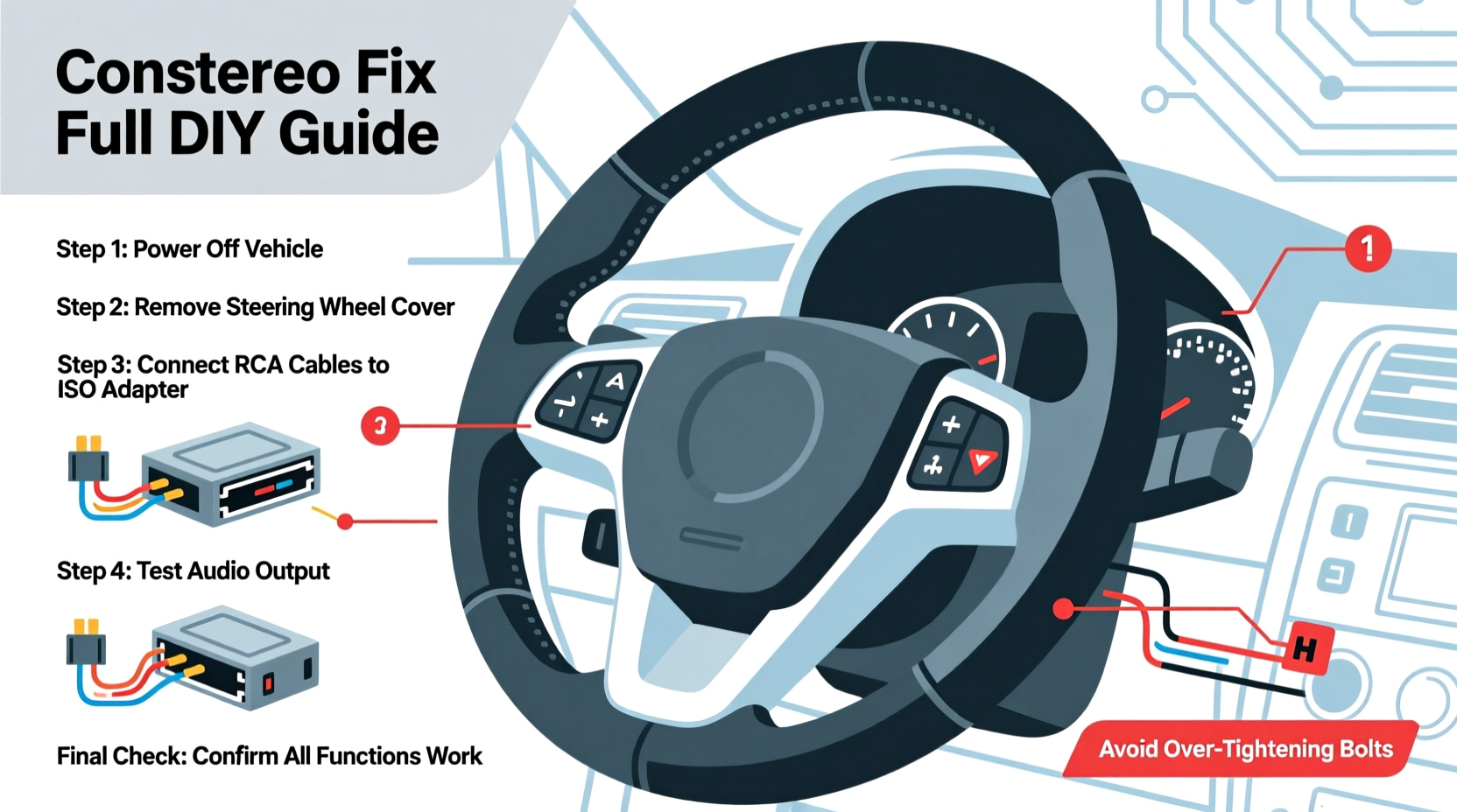 Steering Wheel Controls Stereo Fix: Full DIY Guide