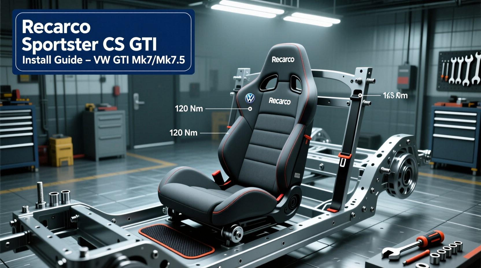 Recaro Sportster CS GTI Install Guide for VW GTI Mk7/Mk7.5