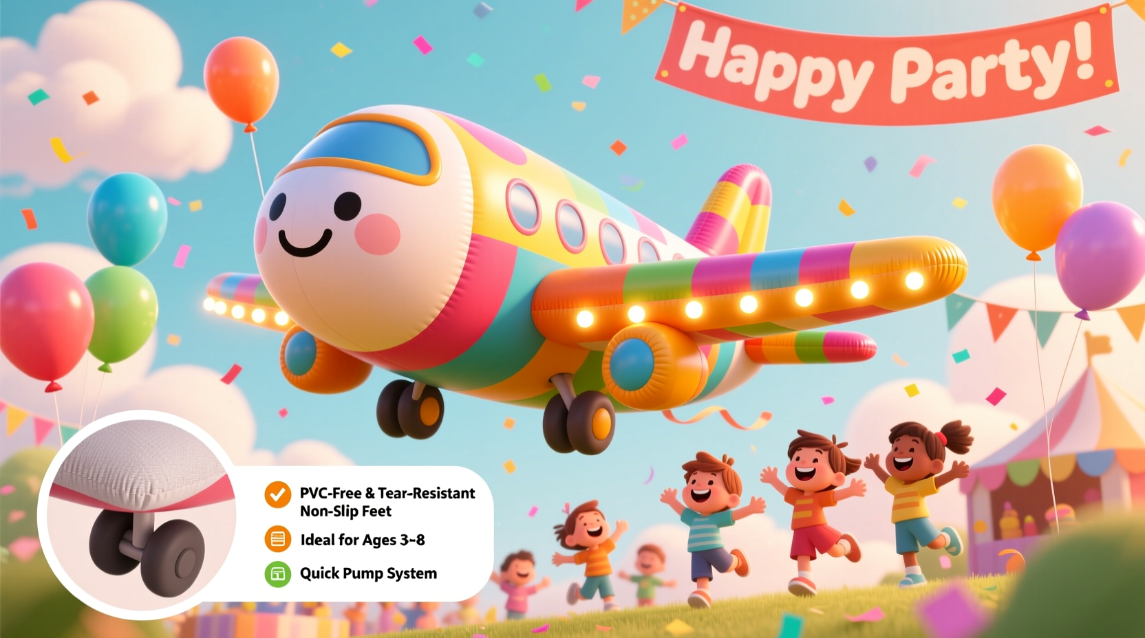 How to Choose the Best Inflatable Airplane for Kids and Events