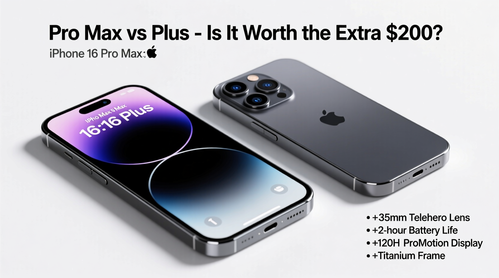 Iphone 16 Pro Max Vs 16 Plus Is The Pro Max Worth The Extra Money This Year