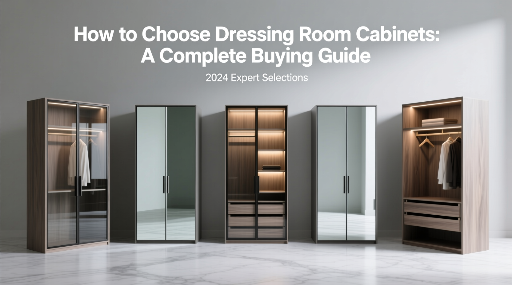 How to Choose Dressing Room Cabinets: A Complete Buying Guide