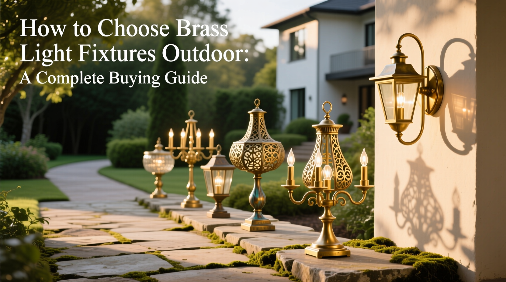 How to Choose Brass Light Fixtures Outdoor: A Complete Buying Guide
