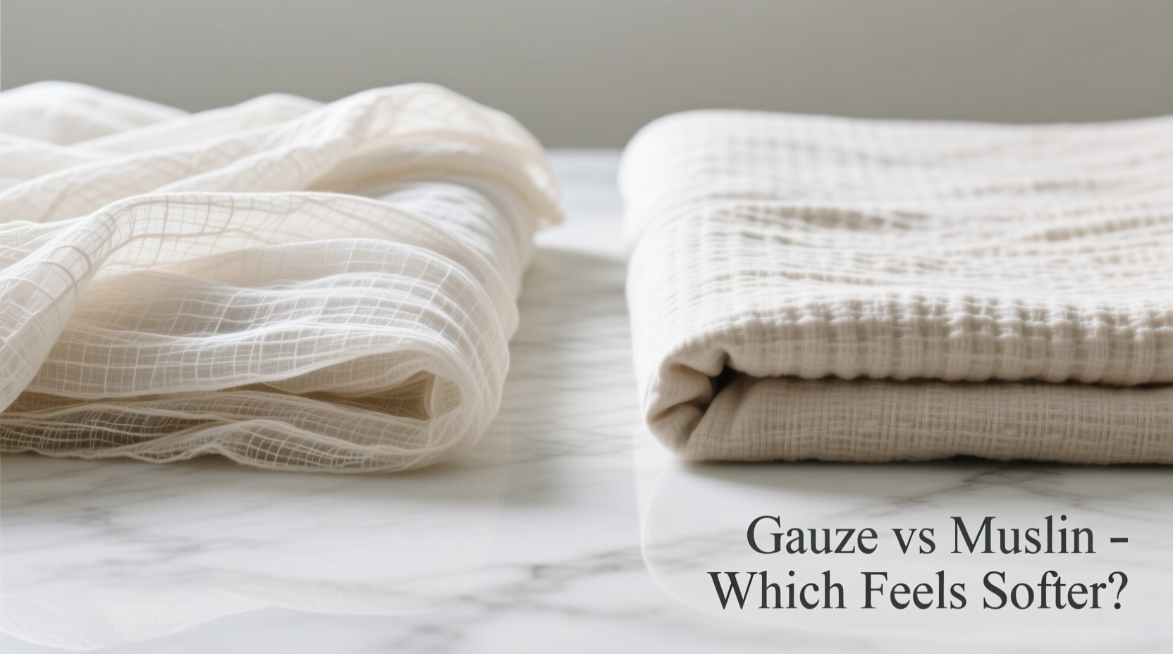 Gauze Vs Muslin Blankets Which One Actually Feels Softer