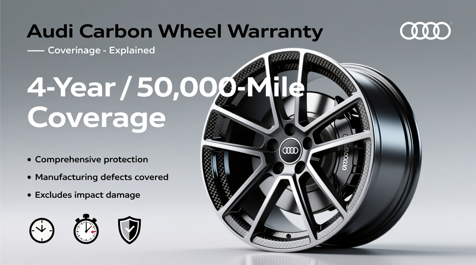 Audi Carbon Wheel Warranty: 4-Year/50,000-Mile Coverage Explained