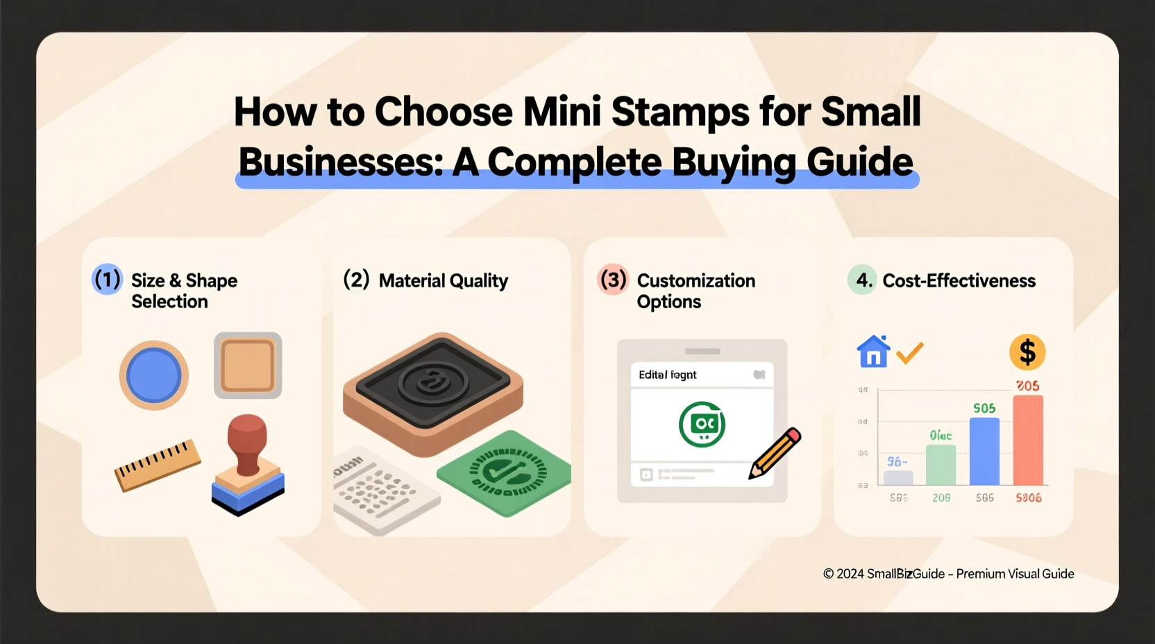 How to Choose Mini Stamps for Small Businesses: A Complete Buying Guide