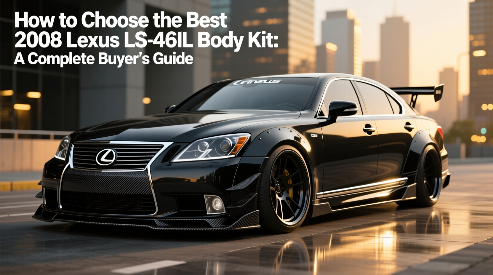 How to Choose the Best 2008 Lexus LS460L Body Kit: A Complete Buyer's Guide